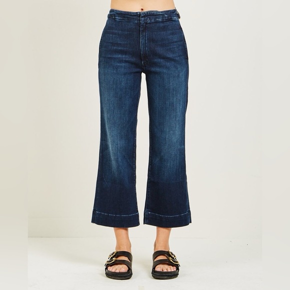 MOTHER | Jeans | Nwt Mother Zipper Cinch Greaser Crop Squeeze Play ...